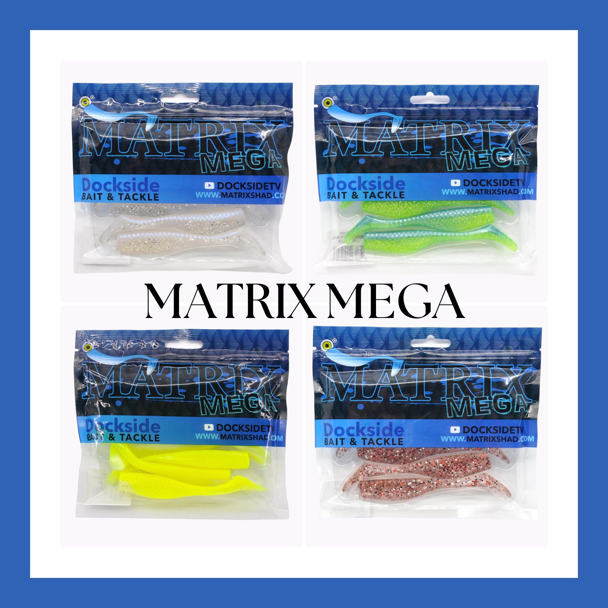 Matrix Shad Matrix Mega 4" Swim Bait | Lure | Fishing Store | Swampland ...