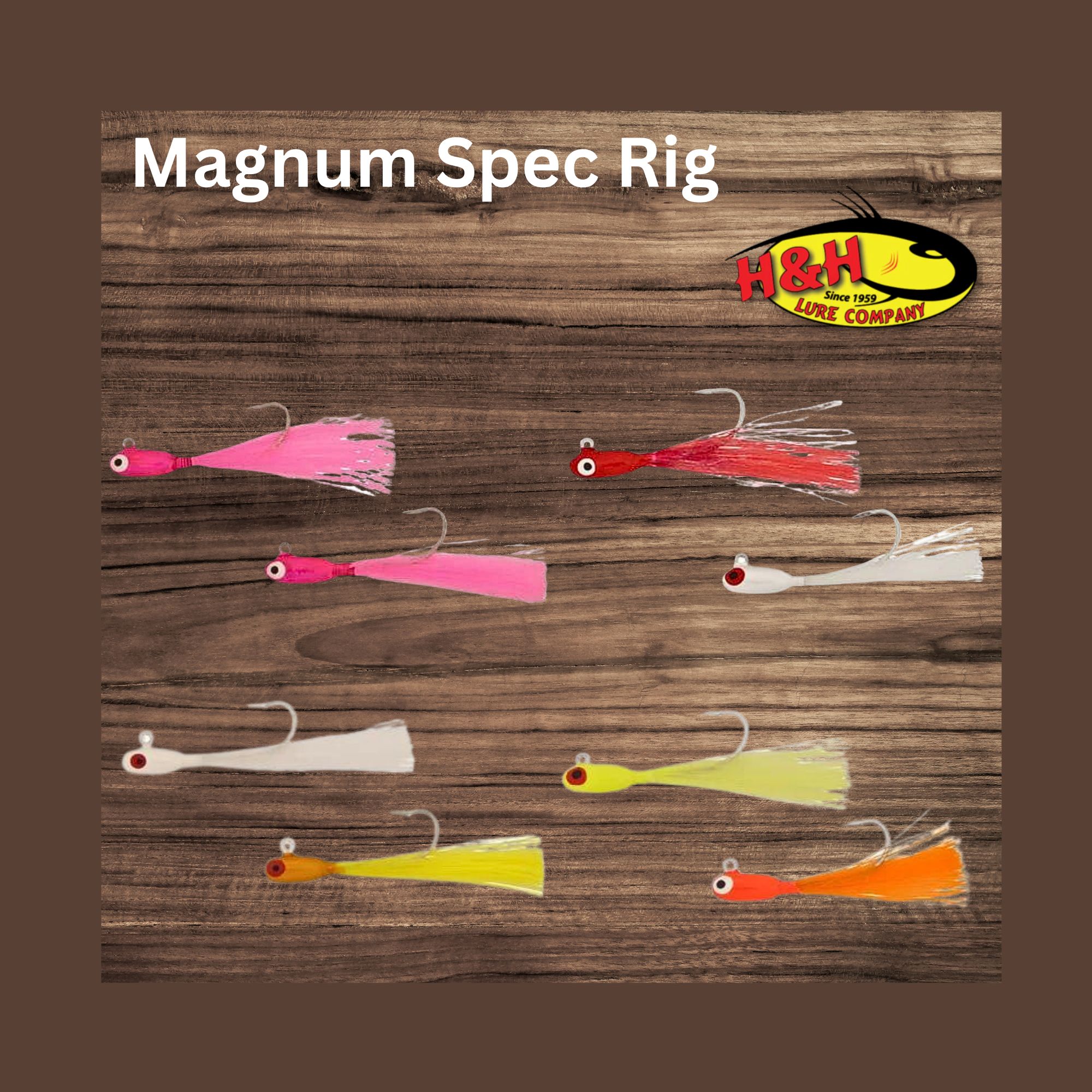 Magnum Spec Rig | H&H Lures | Speckline Spec & Redfish Rig | Fishing ...