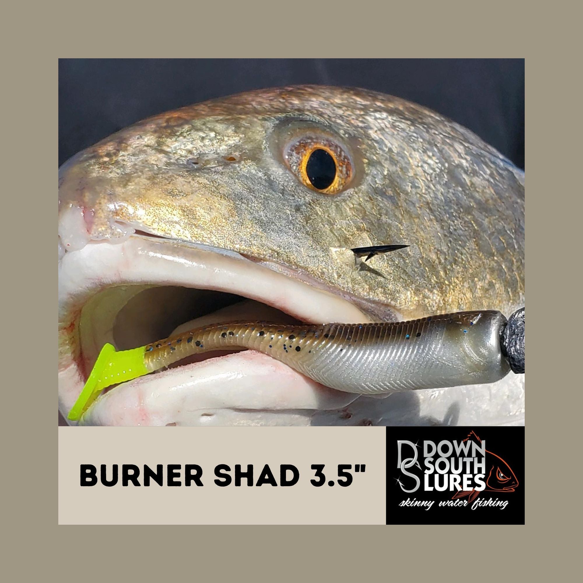 Down South Lures | Southern Shad 4.5 | Burner Shad 3.5 | Fishing Store ...