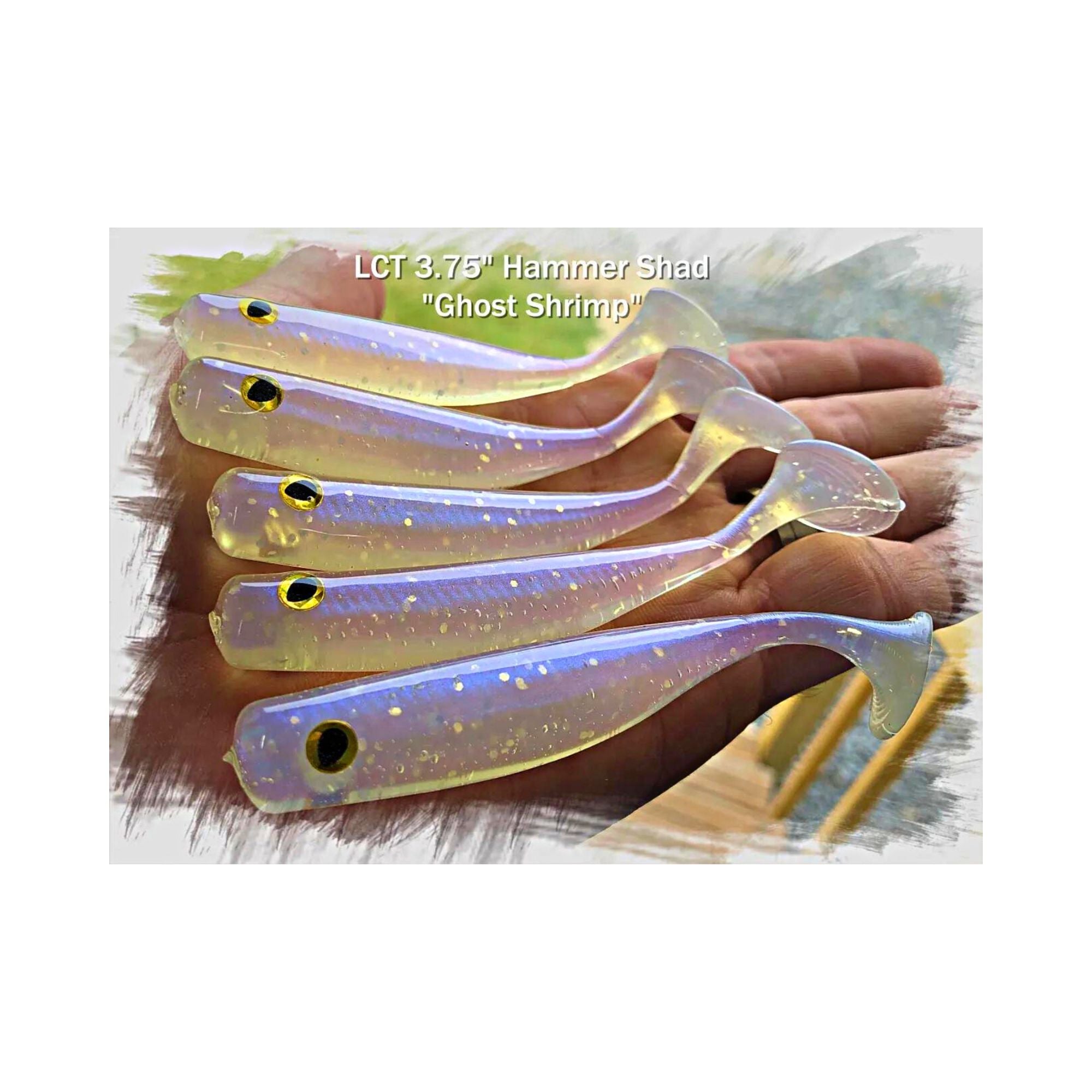 Hammer Shad Lures | Legacy Custom | Ghost & Phantom Baits | Fishing ...