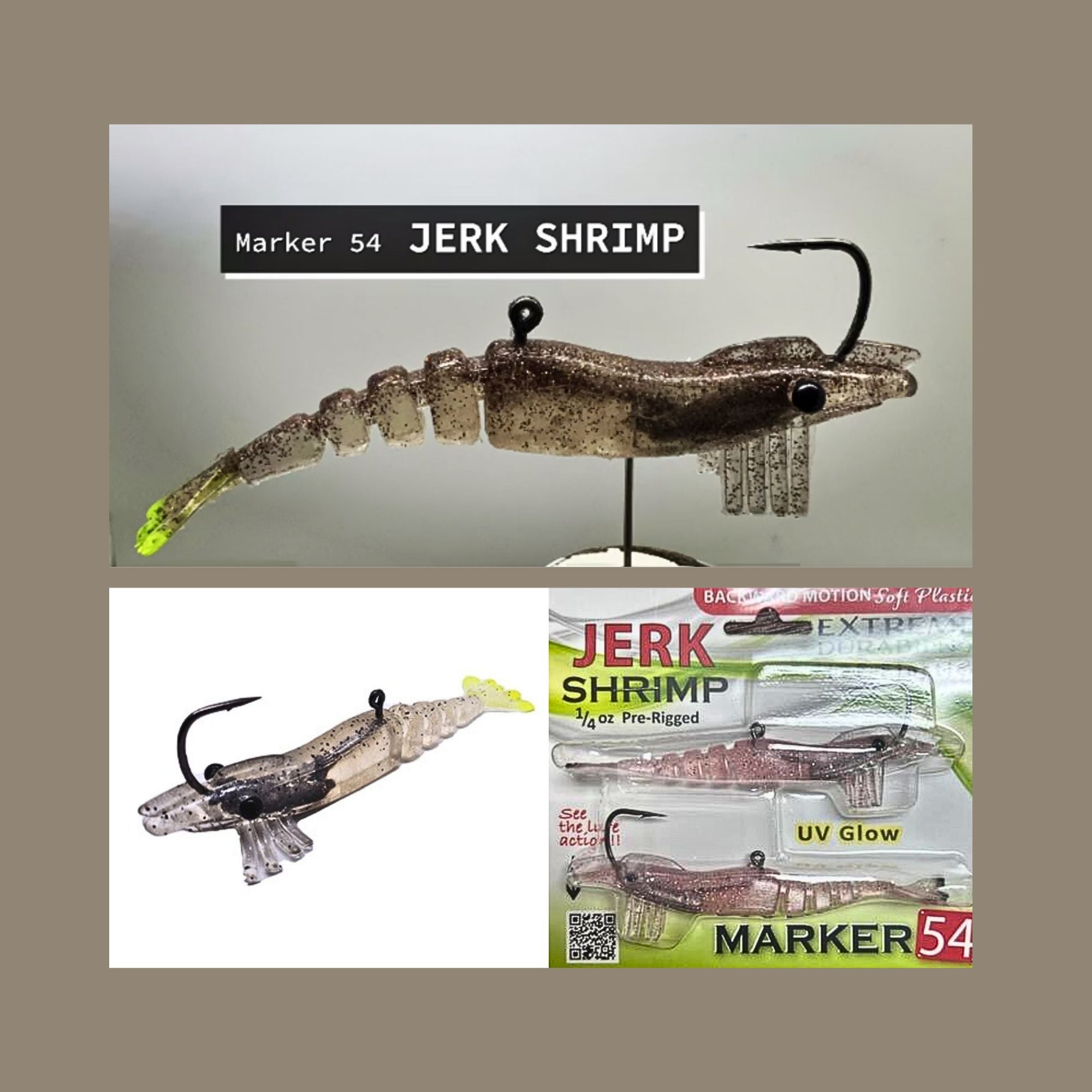Marker 54 Jerk Shrimp | Jerk Prawn | Plastic Lure | Fishing Store ...