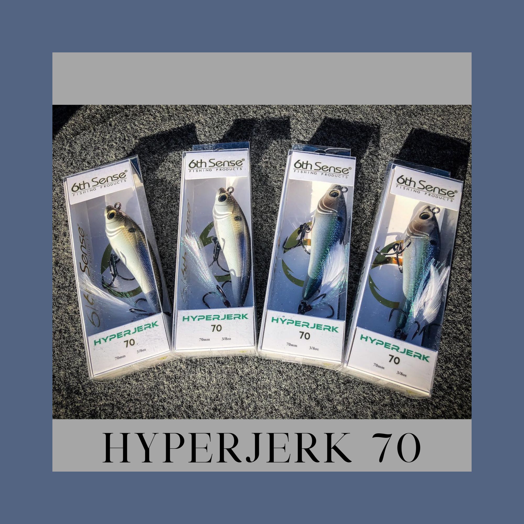 HyperJerk 70 Finesse Saltwater Bait | 6th Sense | Fishing Store ...