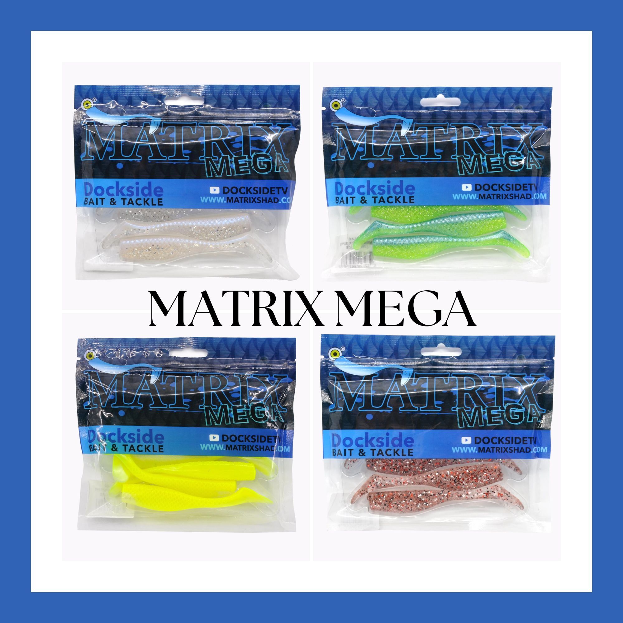 Matrix Mega by Matrix Shad | 4" Swim Bait | Lure | Fishing Store ...